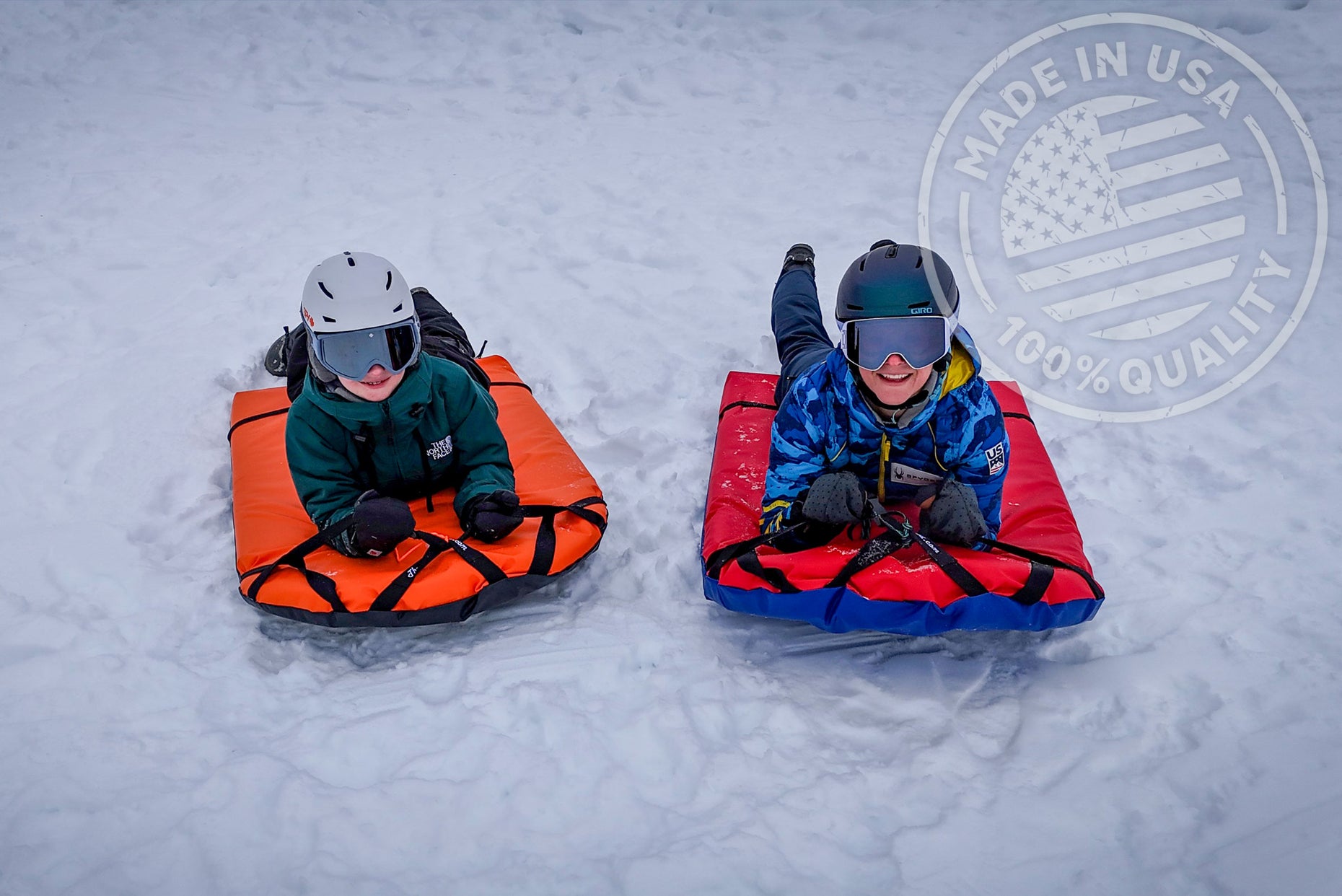 The Pillow Sled Snow Sled - The Ultimate Snow Toy!